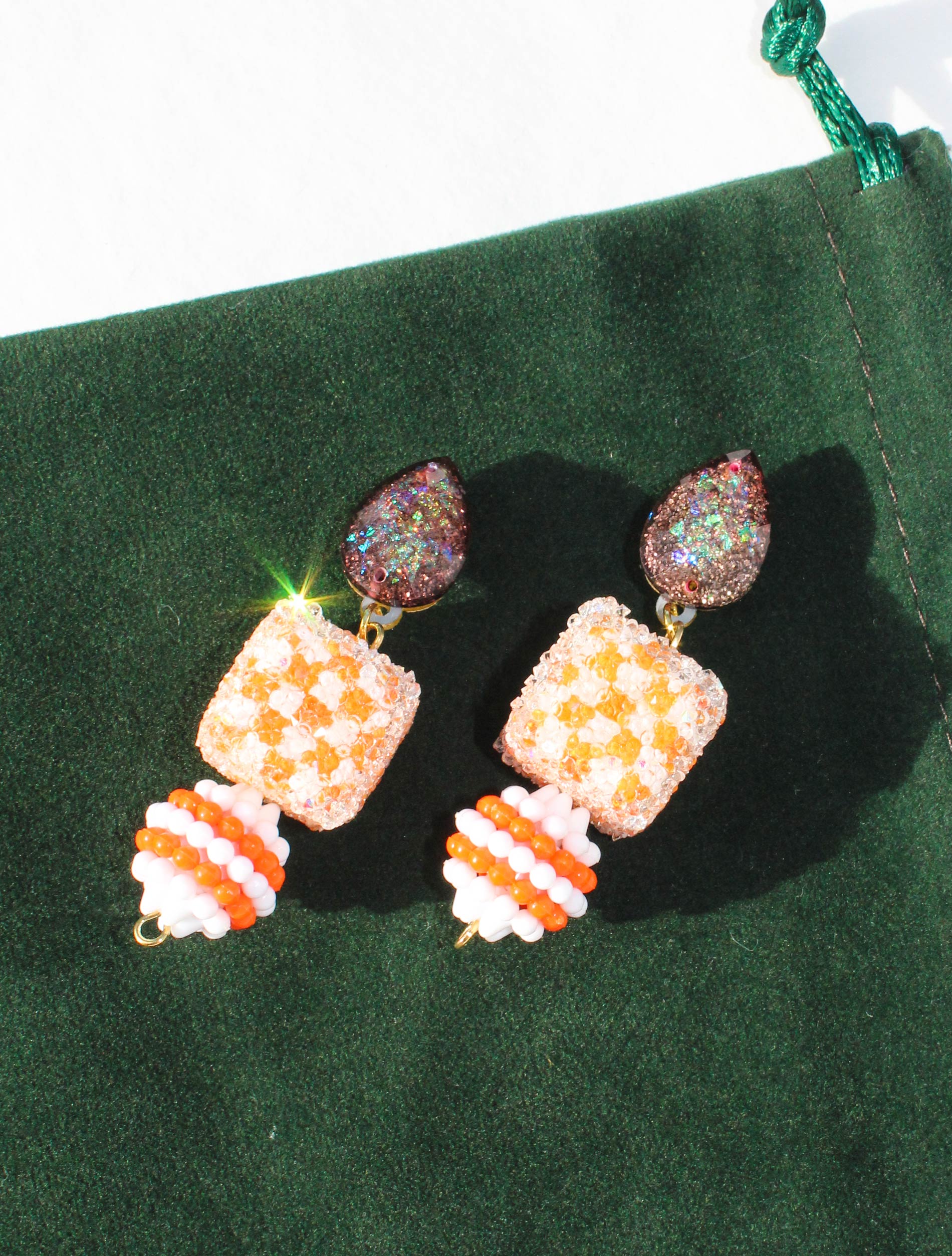 Crystal Koi Earrings – MAUDE Studio