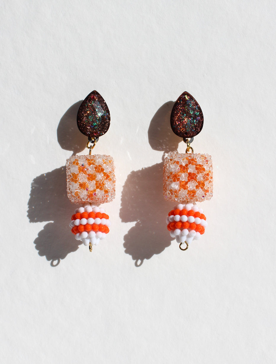 Crystal Koi Earrings – MAUDE Studio