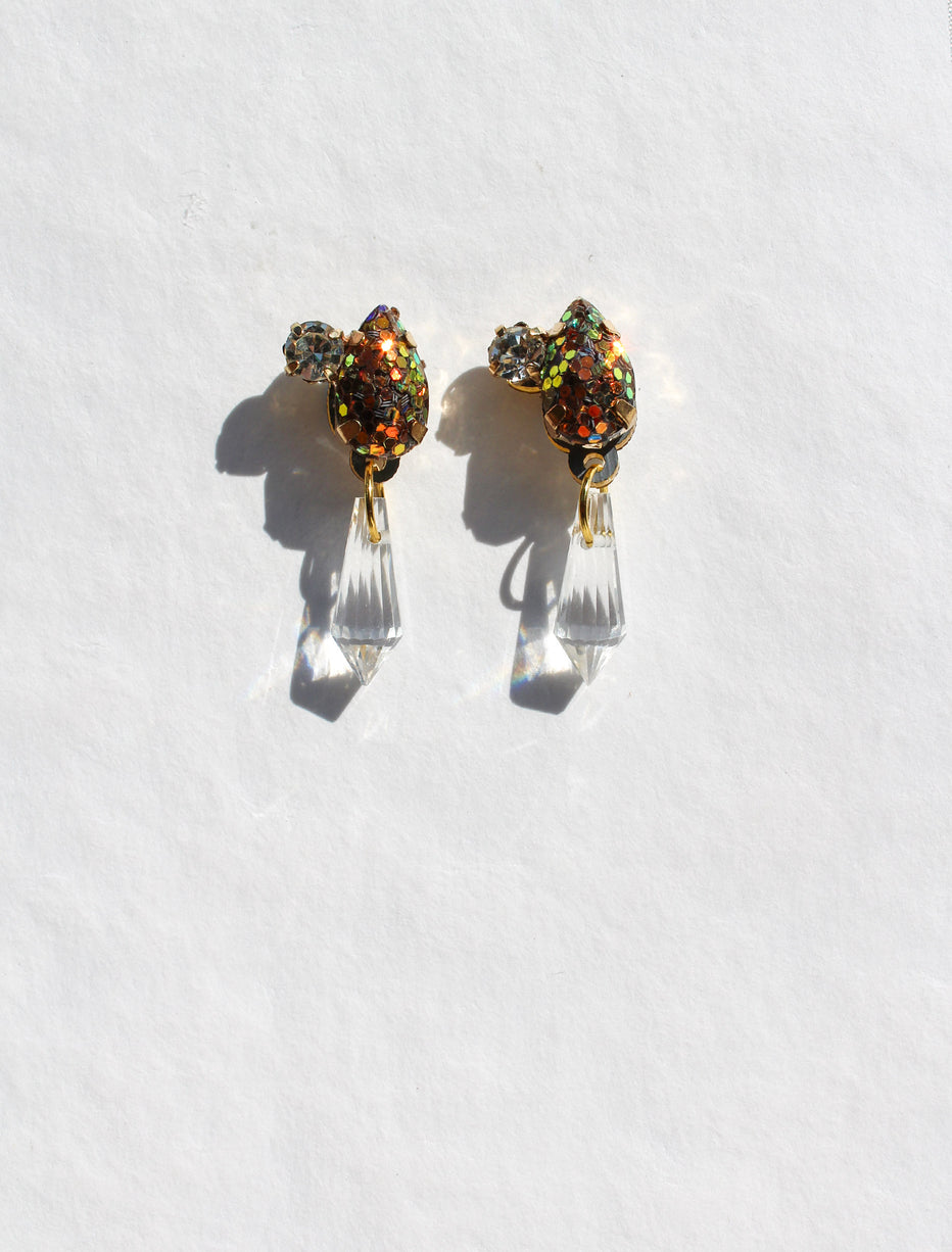 Seadrift Crystal Droplet Earrings – MAUDE Studio